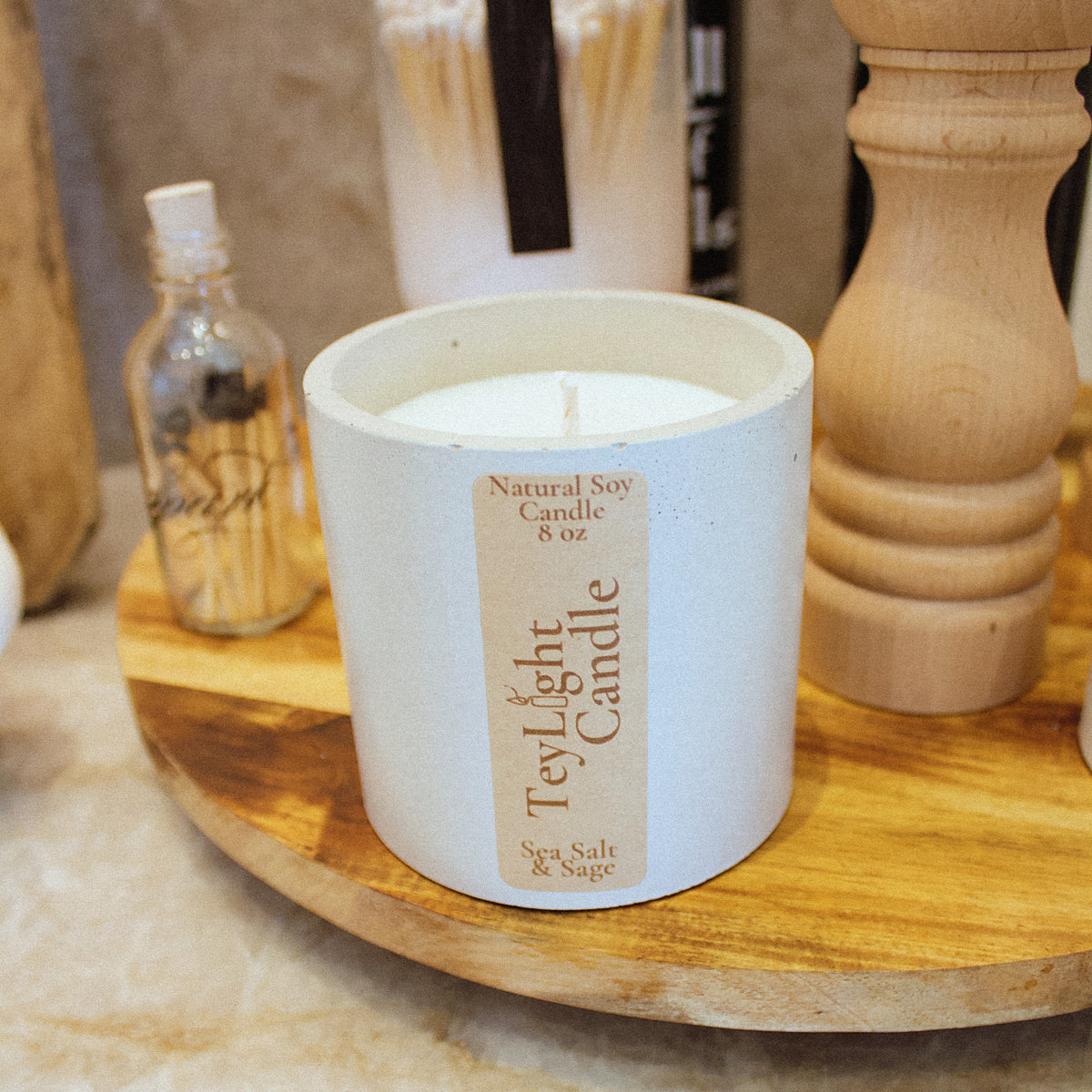 SEA SALT & SAGE | TLC JAR – teylightcandle